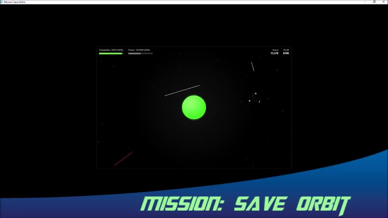 orbit 1 video - Mission: Save Orbits - IndieDB