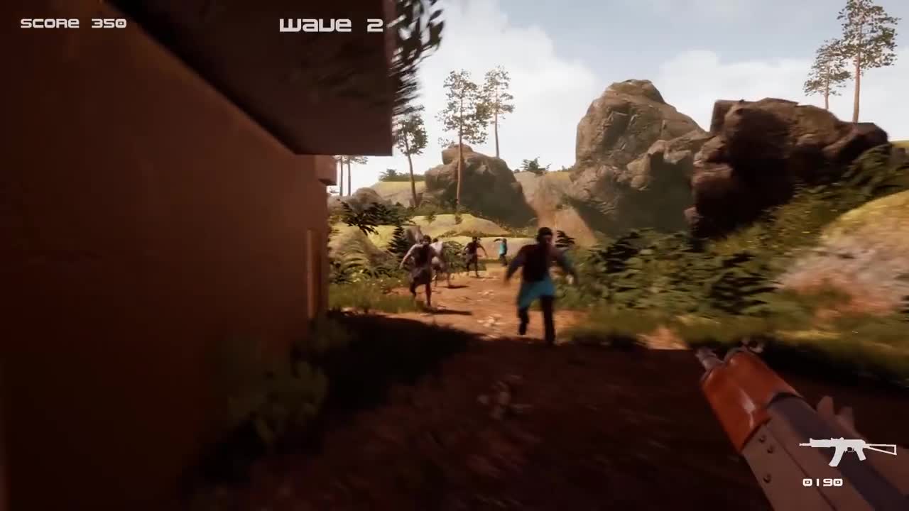 Zombie Hunt Gameplay Trailer video - IndieDB