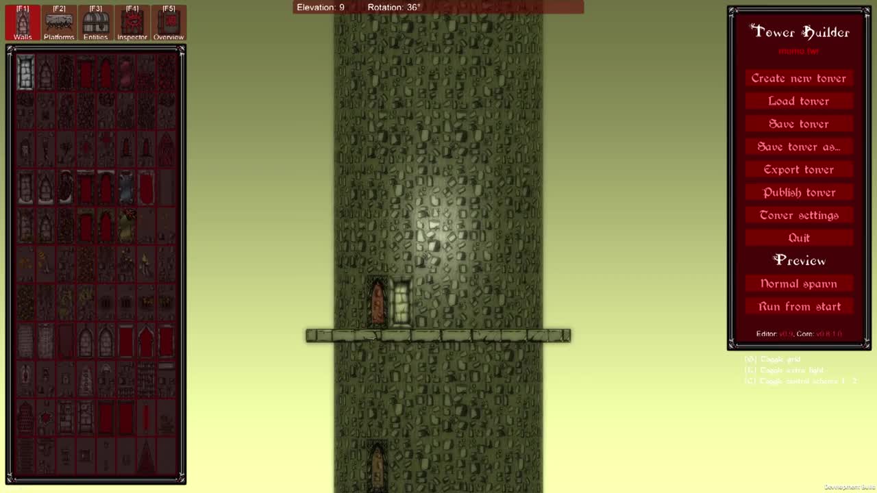 First look of the Tower Builder. video - Mimic Hunter - ModDB