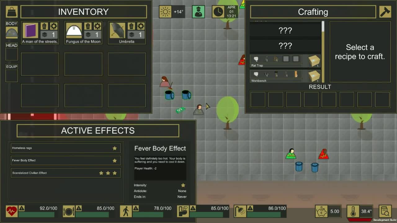 Hard Times Gameplay Pre-Alpha Trailer video - IndieDB