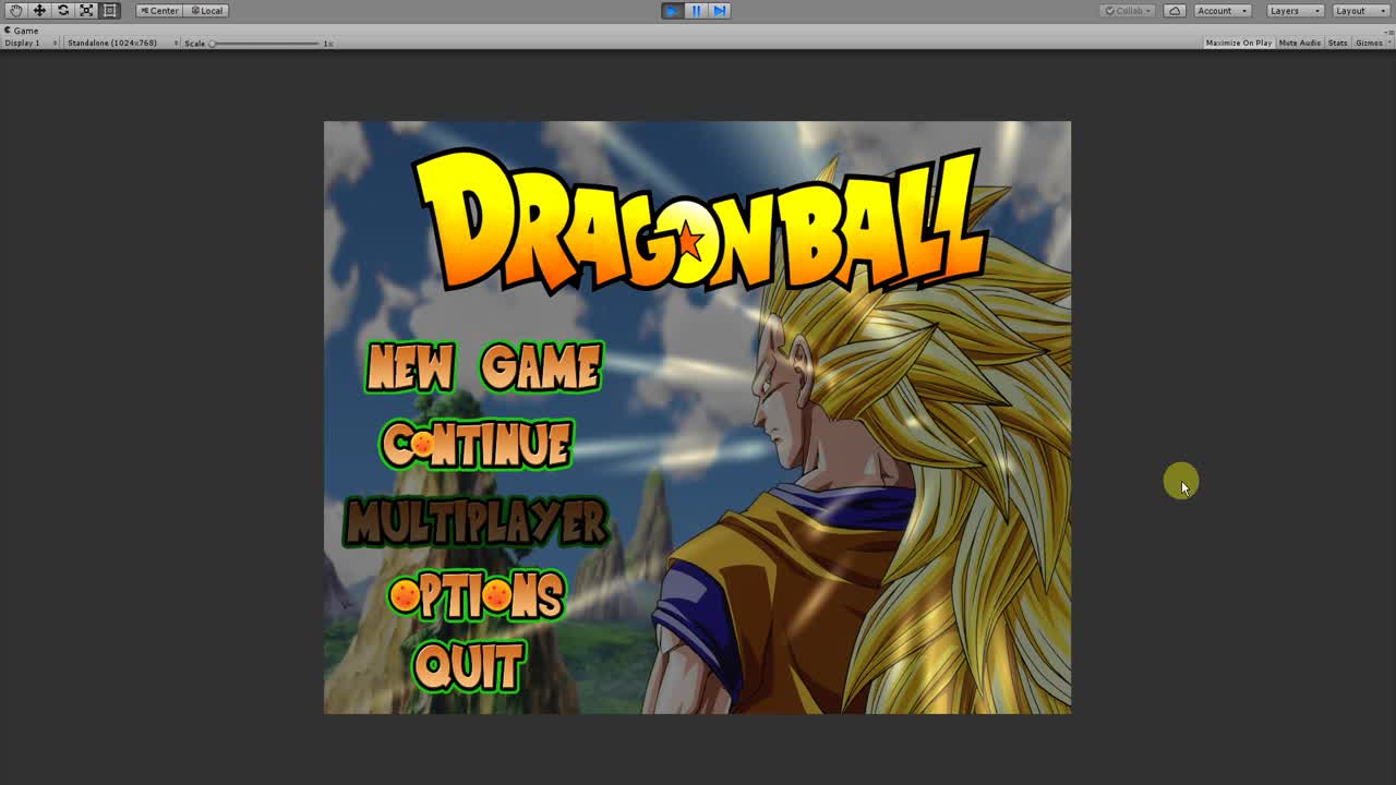 Just a main menu video - Dragonball - IndieDB