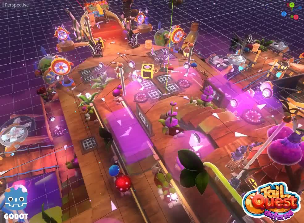 path finding in TailQuest video - TailQuest: Defense - ModDB