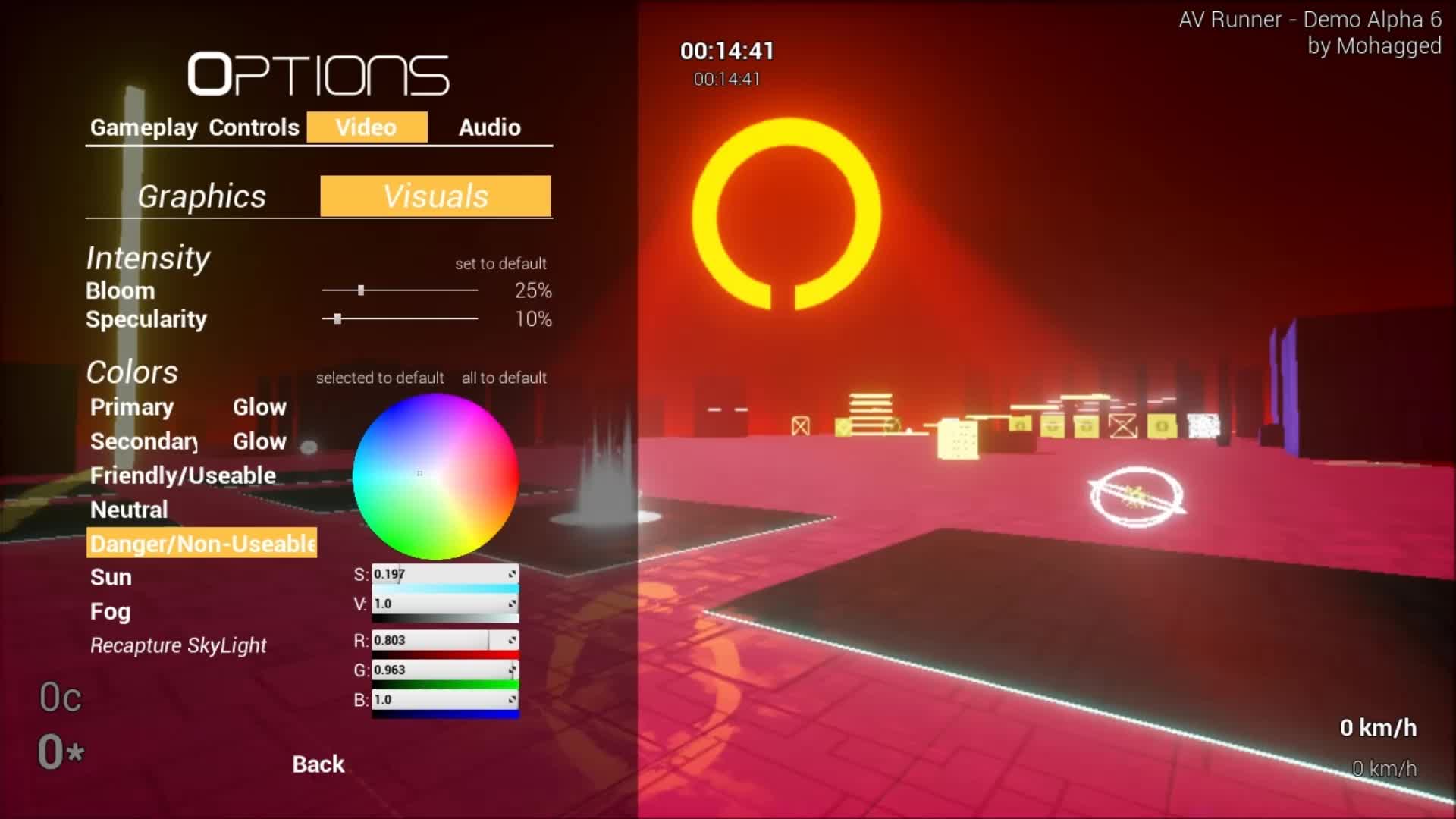 Color Customization - Demo Alpha 6.1 video - AV-Runner - IndieDB Color Customization - Demo Alpha 6.1 video - AV-Runner - IndieDB