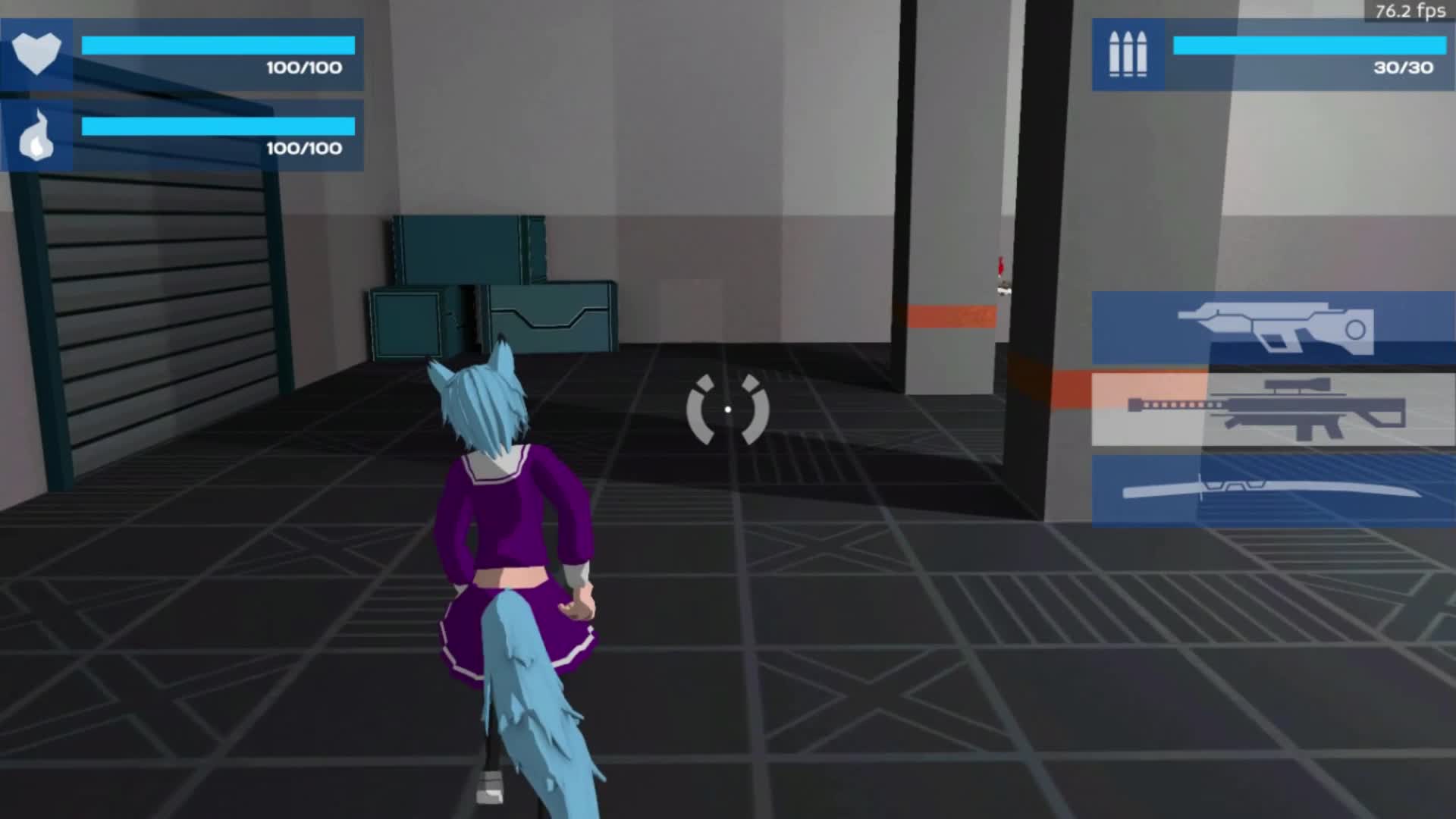 KITSUNETSUKI project: setting weapons, dummy AI video - IndieDB