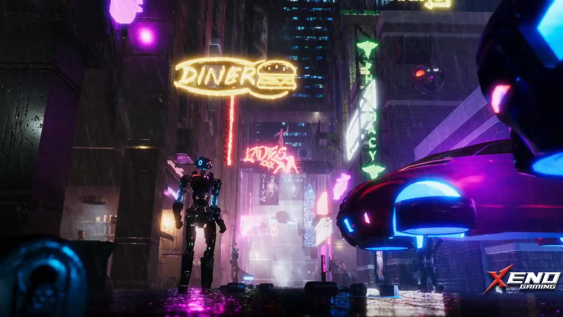 Neon Challenge - Deep Street v0.1 video - Xeno Time Inception - IndieDB