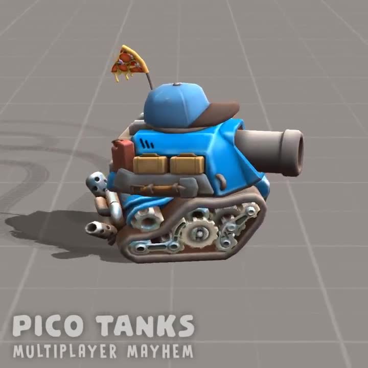 Gears and Pizza! video - Pico Tanks - Multiplayer Mayhem - ModDB