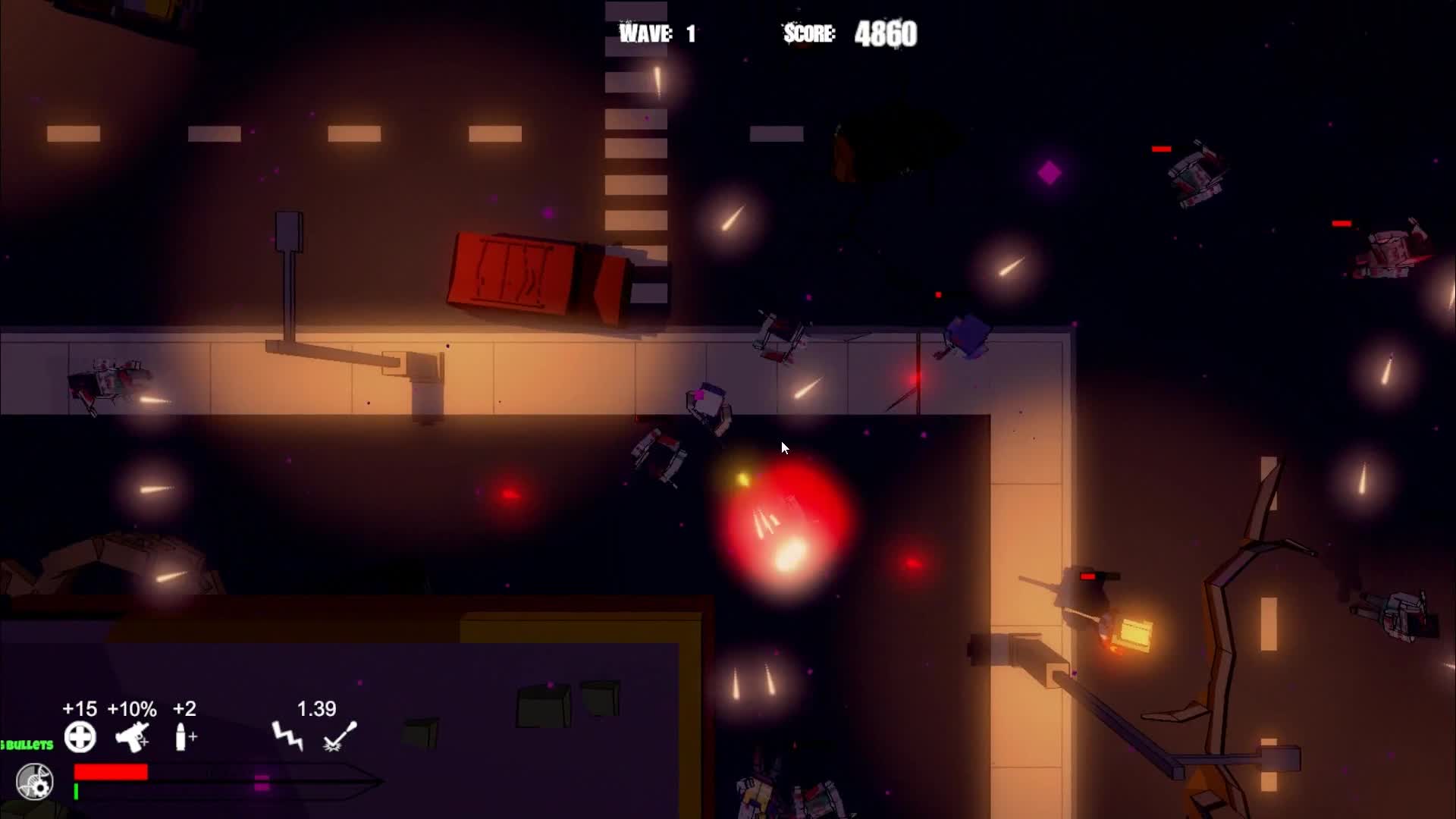 A bit of bouncing bullet madness video - ZombieThon - IndieDB