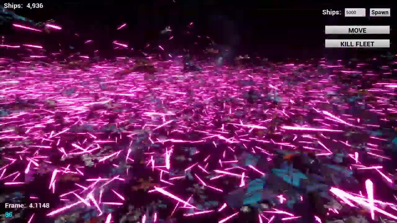 Warp-In VFX for the Fleet video - HORU - IndieDB
