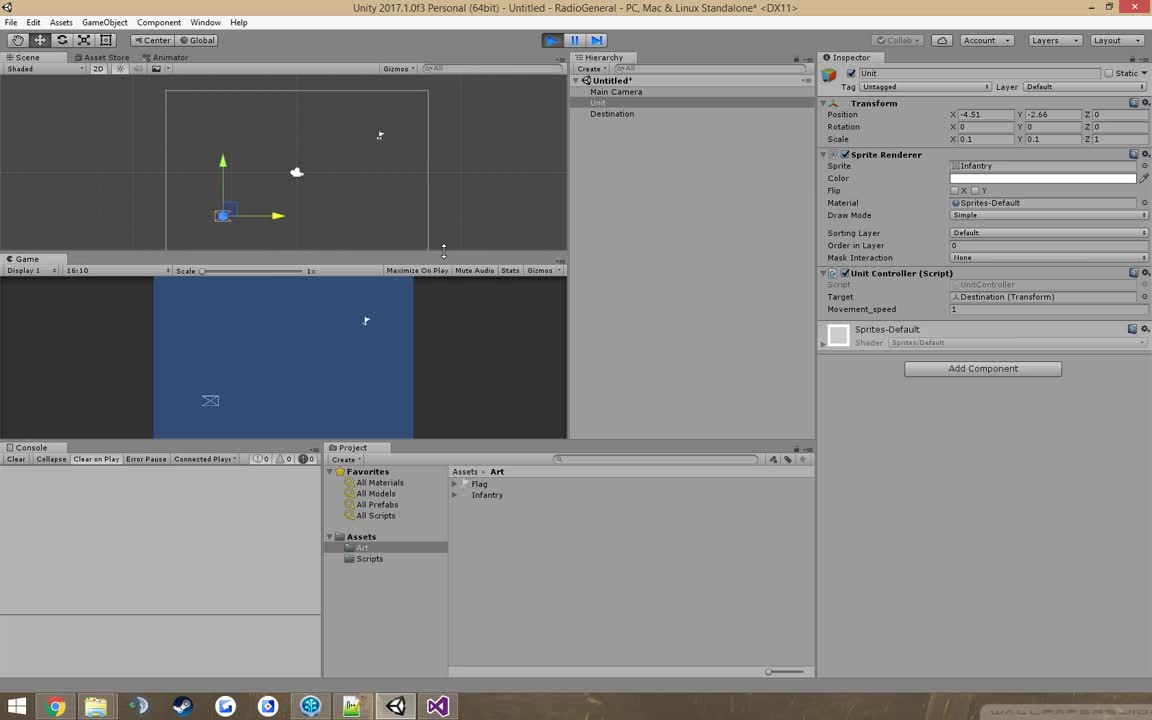 Radio General - Devlog 1: Unit Movement video - IndieDB