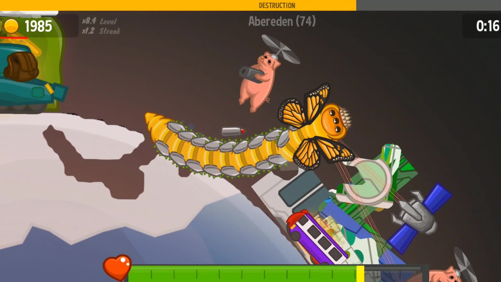 Caterpillage Gameplay Trailer video - ModDB