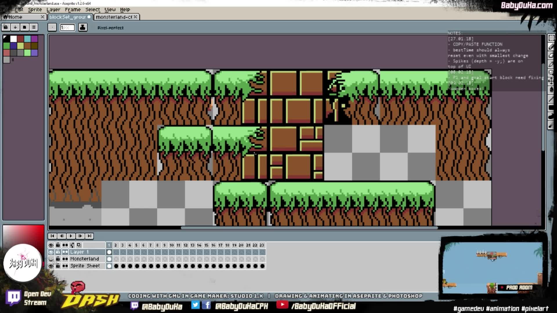 Commodore 64 Palette Block Set: Monsterland! video - DASH: Danger ...