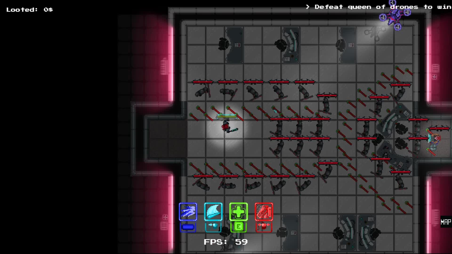 154 coldshell DroneQueen video - IndieDB