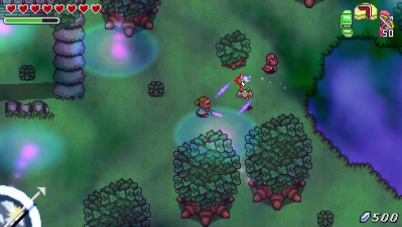 Getting the Master Sword video - The Legend of Zelda Triforce Saga ...