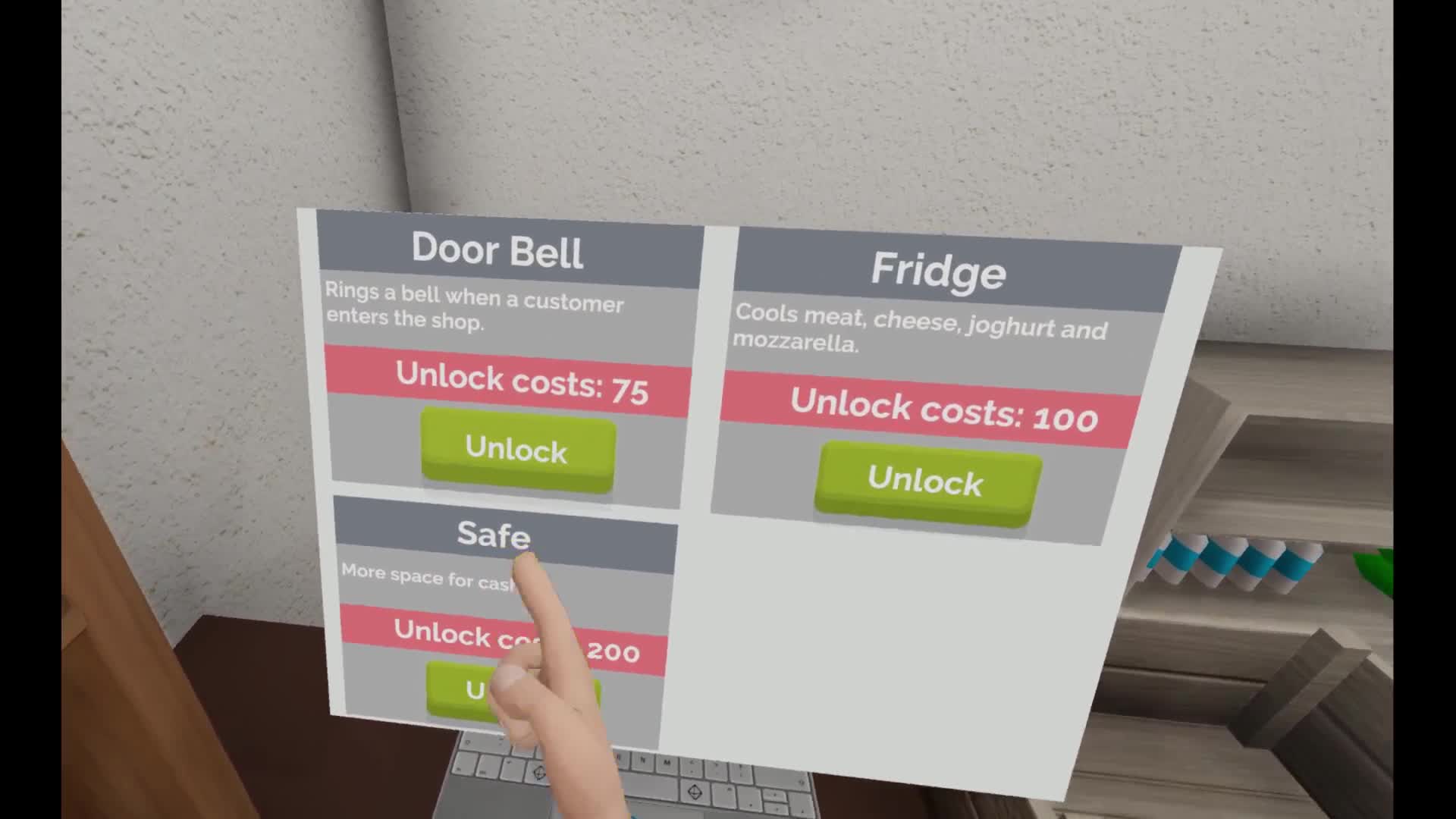 Unlockables Door Bell video - Shopkeeper Simulator VR - ModDB
