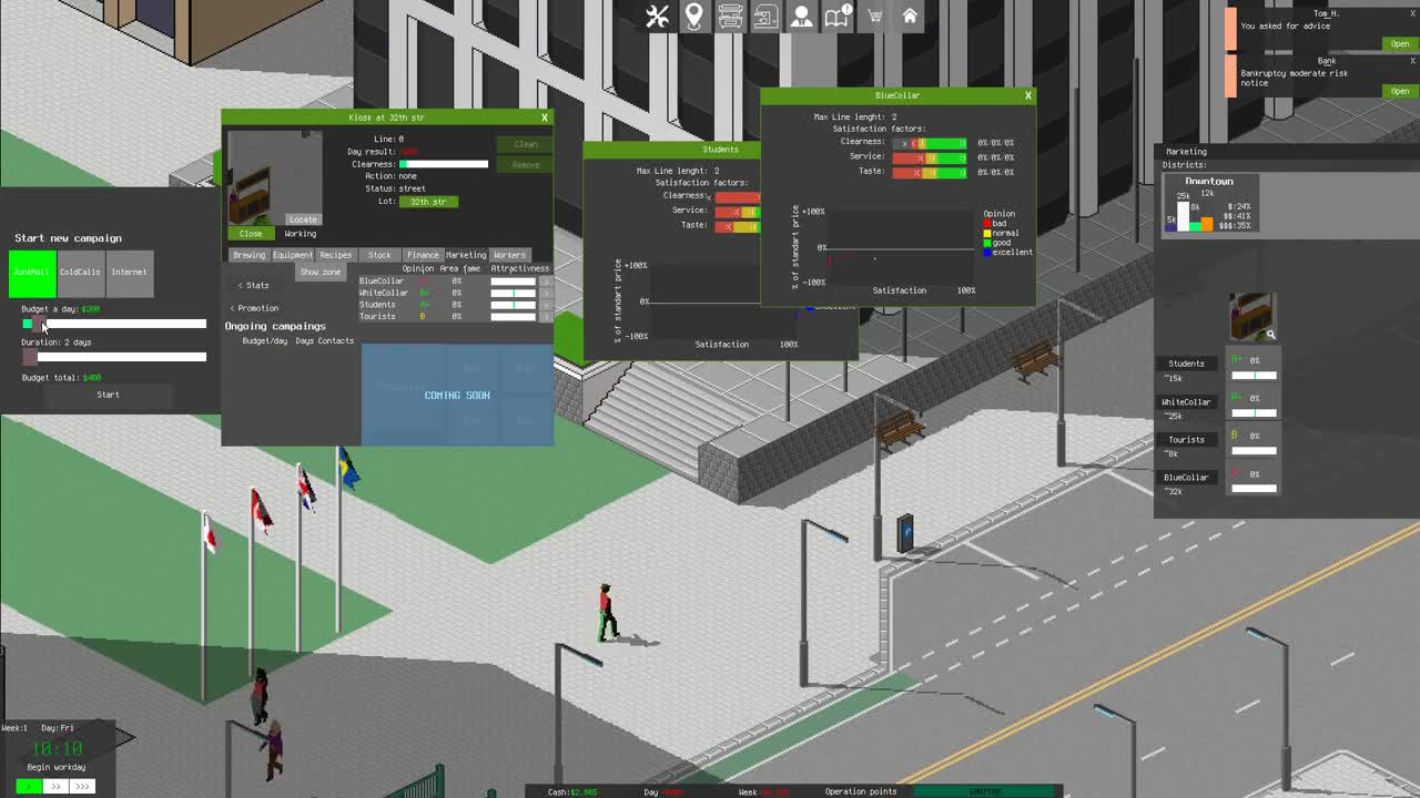 CoffeeBiz Tycoon Official Announcement Trailer video - IndieDB