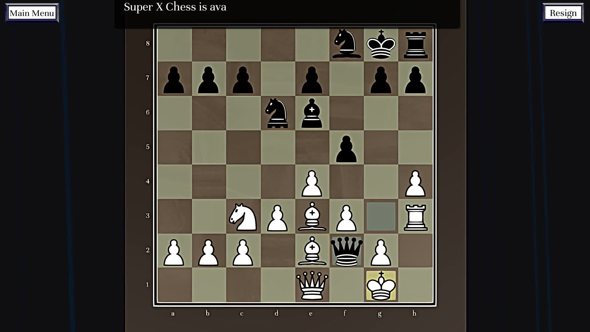 Video 1 - Super X Chess - IndieDB