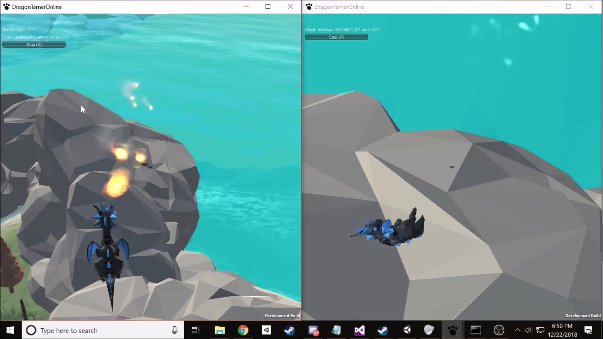 PVP Preview (Dragon Combat) video - Masters of Drakoria - IndieDB
