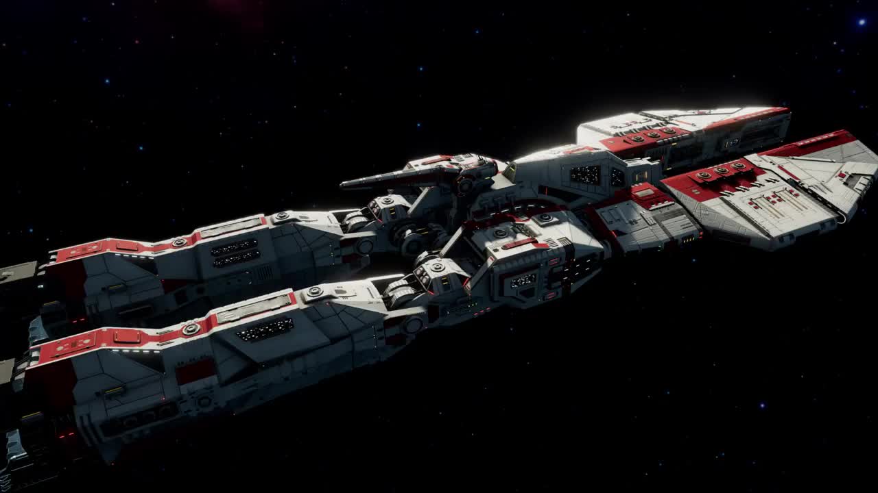 The Polaris Carrier Mark I video - Infinite Fleet - IndieDB