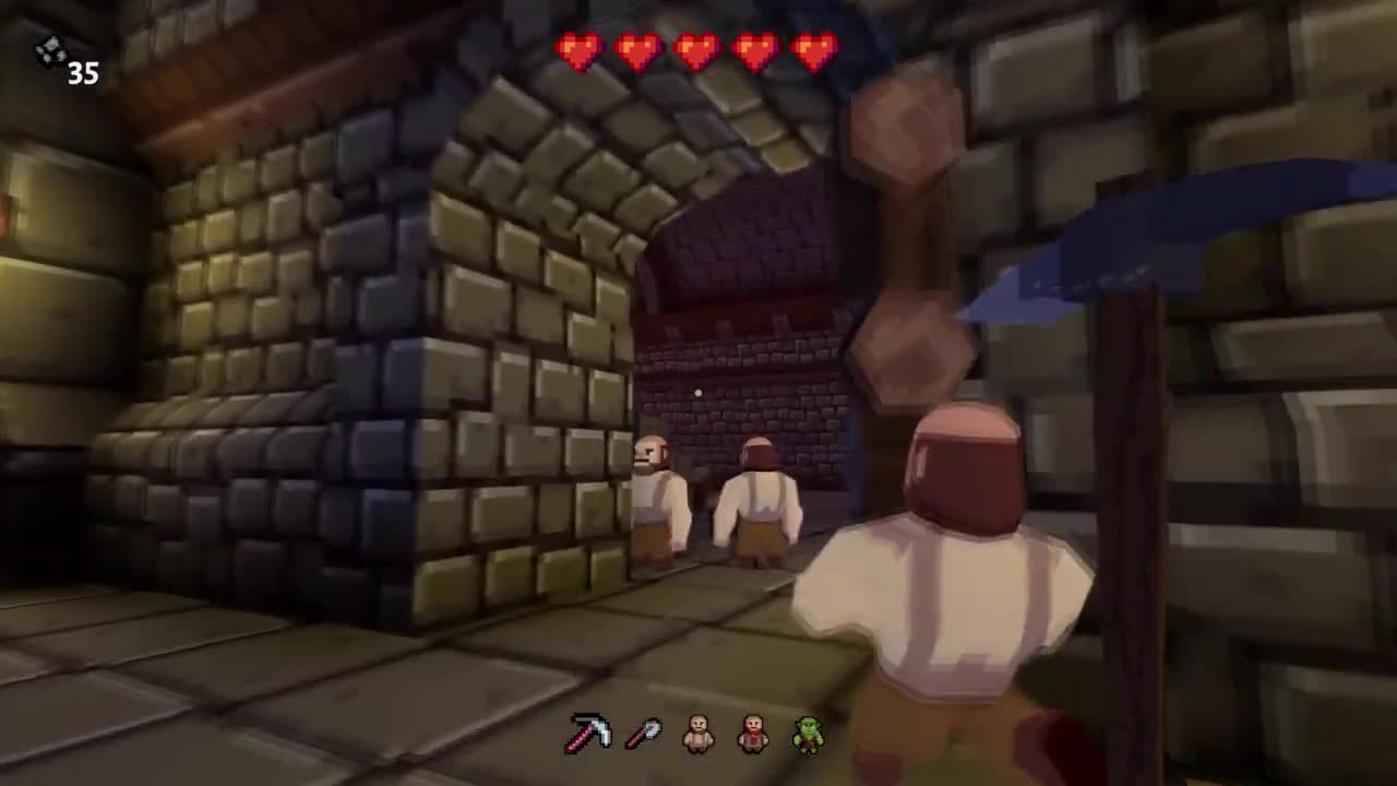 Dwarf Block Devlog - week #7 video - IndieDB