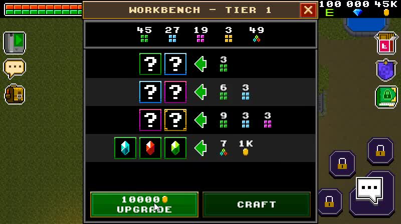 Crafting: workbench video - Pixel Paragons - IndieDB