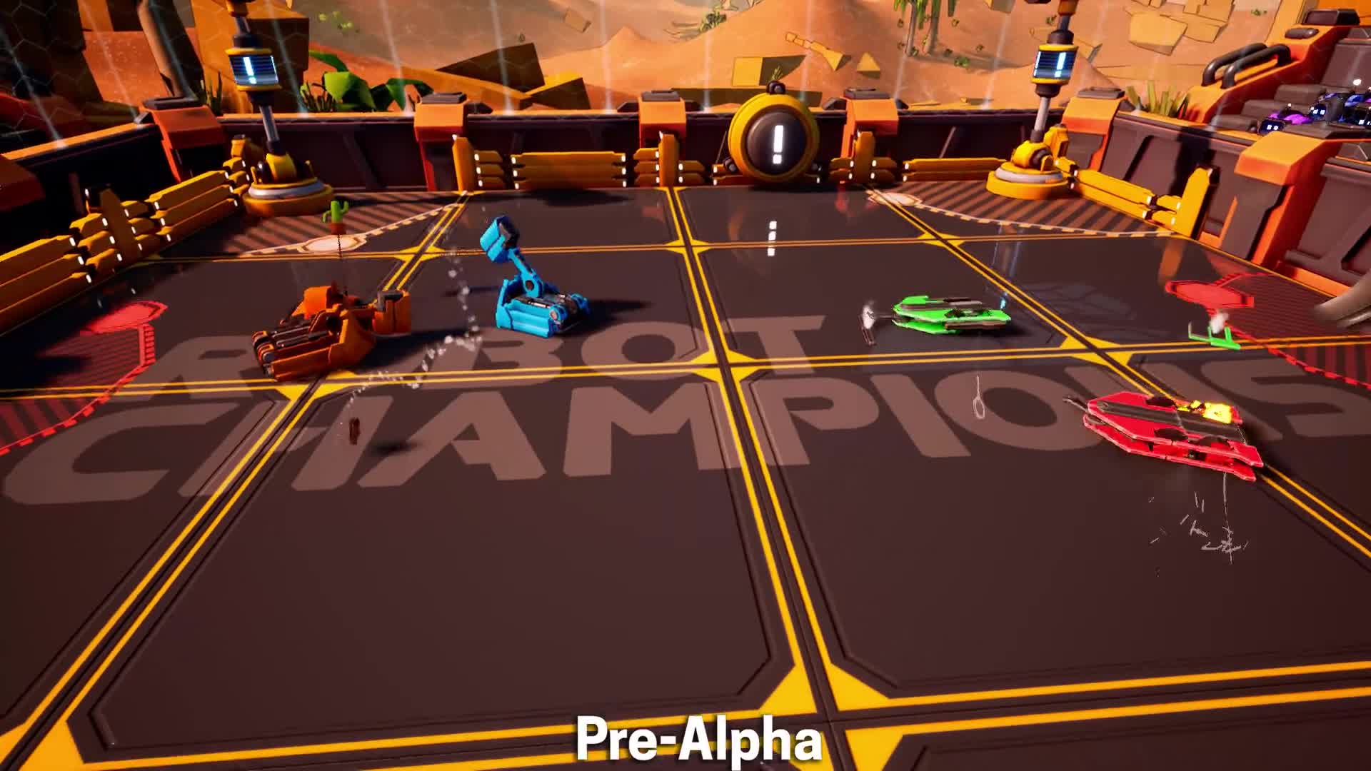 Robot Champions Pre Alpha Gameplay 1 video - IndieDB