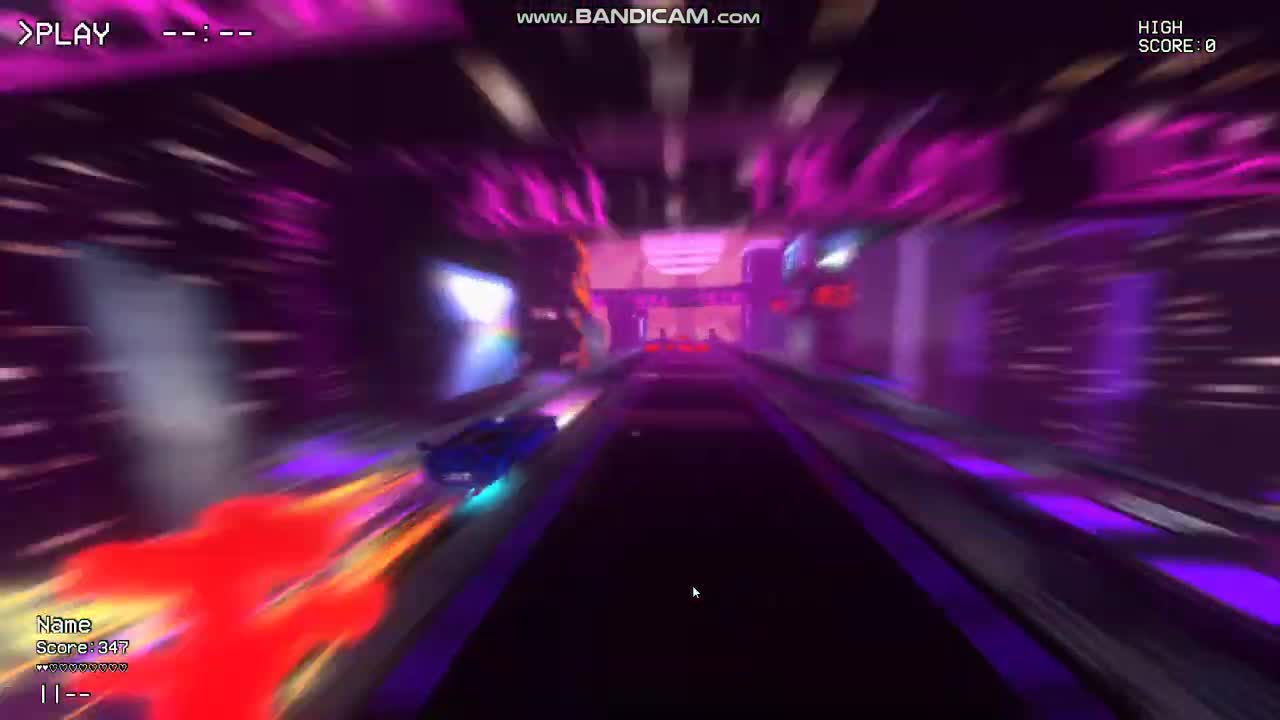 Synth Speeder Demo - New powerups (Synthwave-Retro video - IndieDB