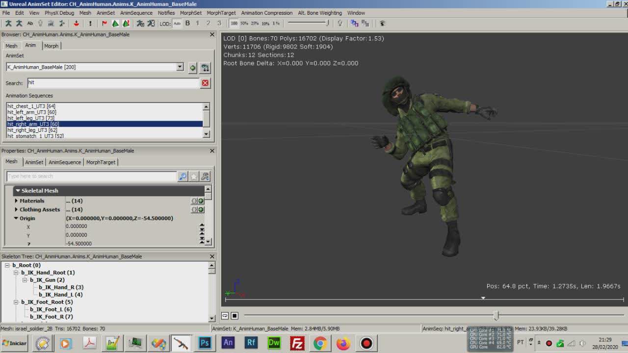 Hit Reaction Animations video - Fursan al-Aqsa: The Knights of the Al ...