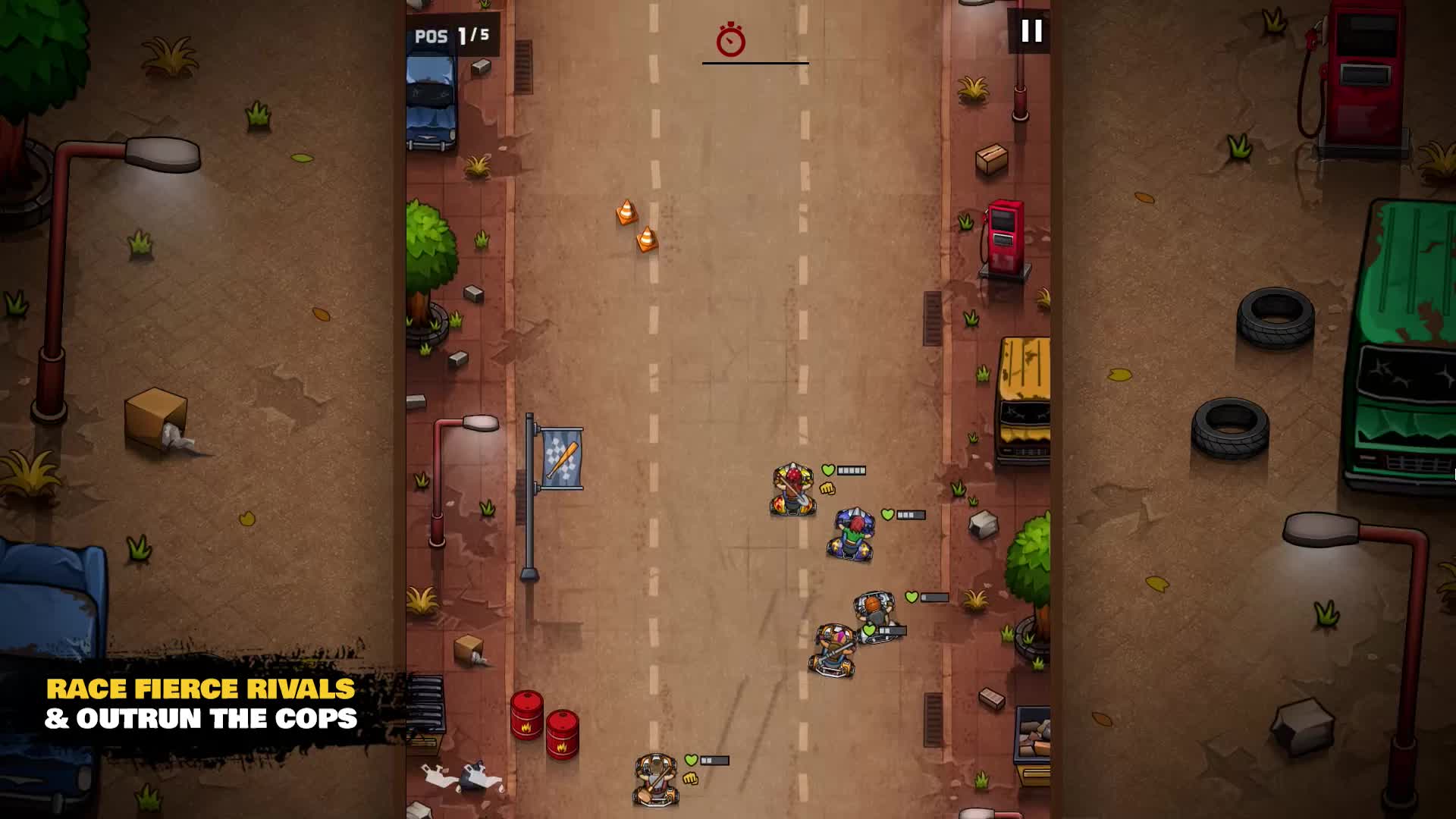 Rude Racers Gameplay Trailer 1 video - IndieDB