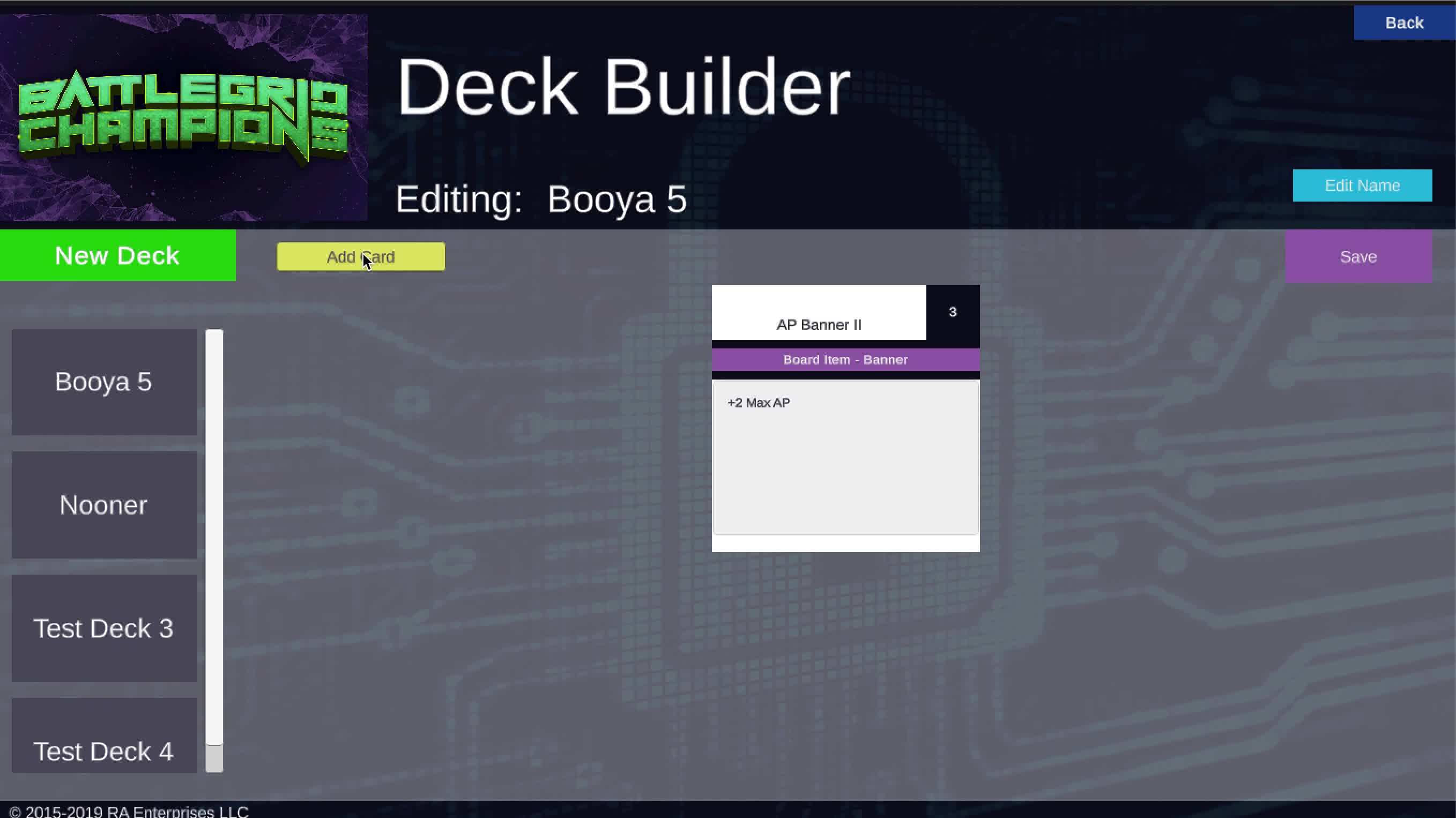 BattleGrid Champions Menus (0.1.7) video - IndieDB