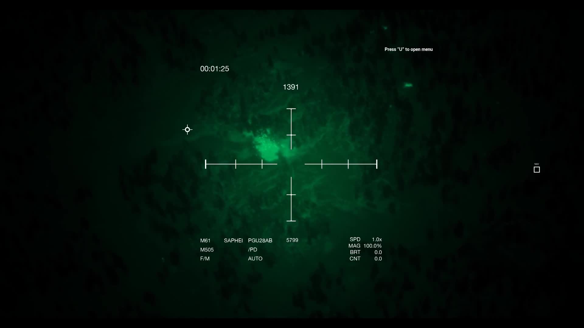 AC130A engages targets in the forest video - Project Gunship - ModDB