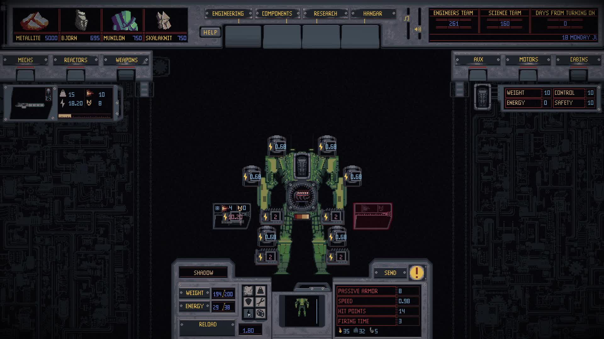 Gameplay video. Update 17. - Mech Engineer - Indie DB