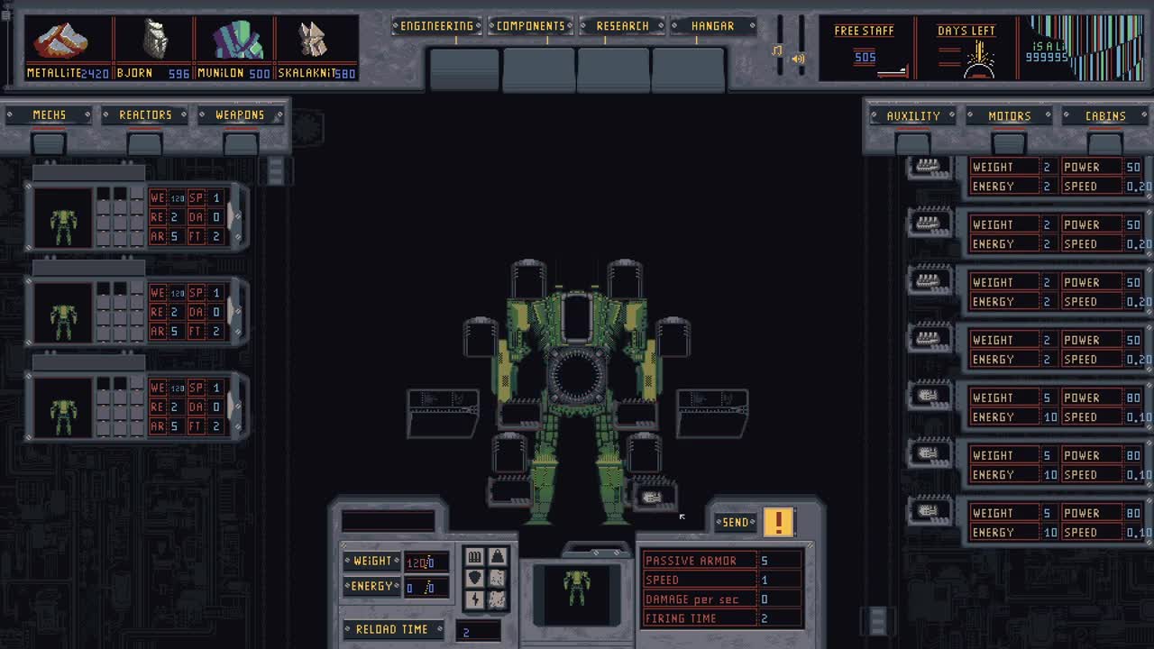 Mech Engineer v1.6 (alpha gameplay example) video - IndieDB