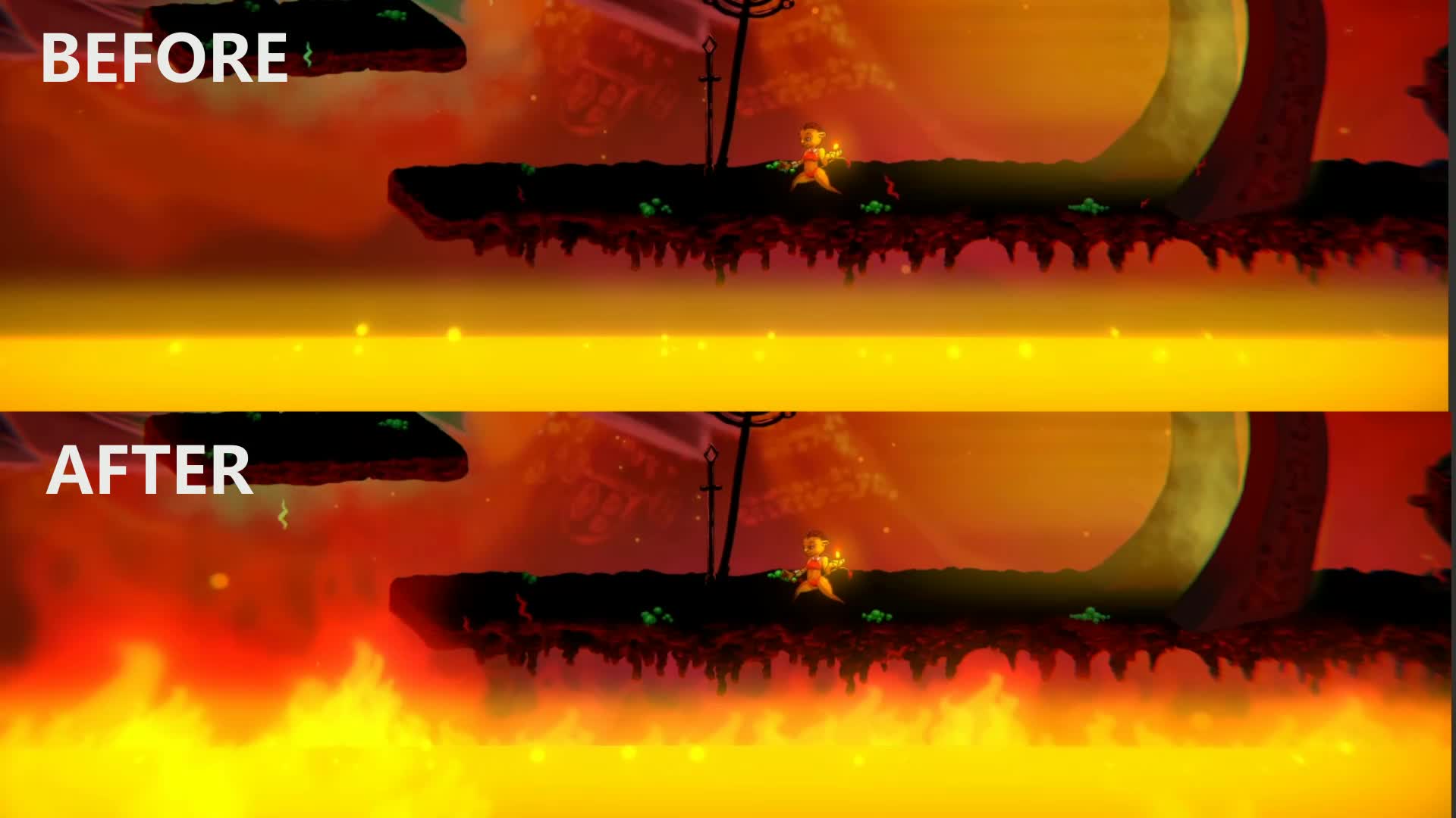 before after lava video - Gem Deeps - ModDB