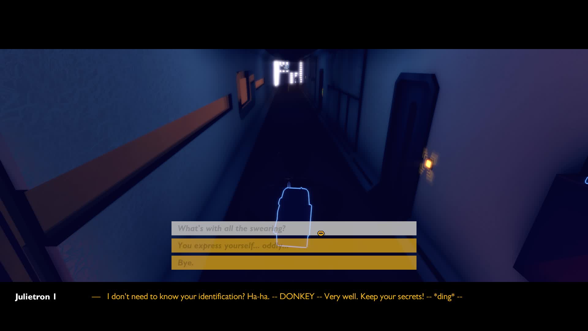 Dialogue, first prototype video - Deep Space Noir - ModDB