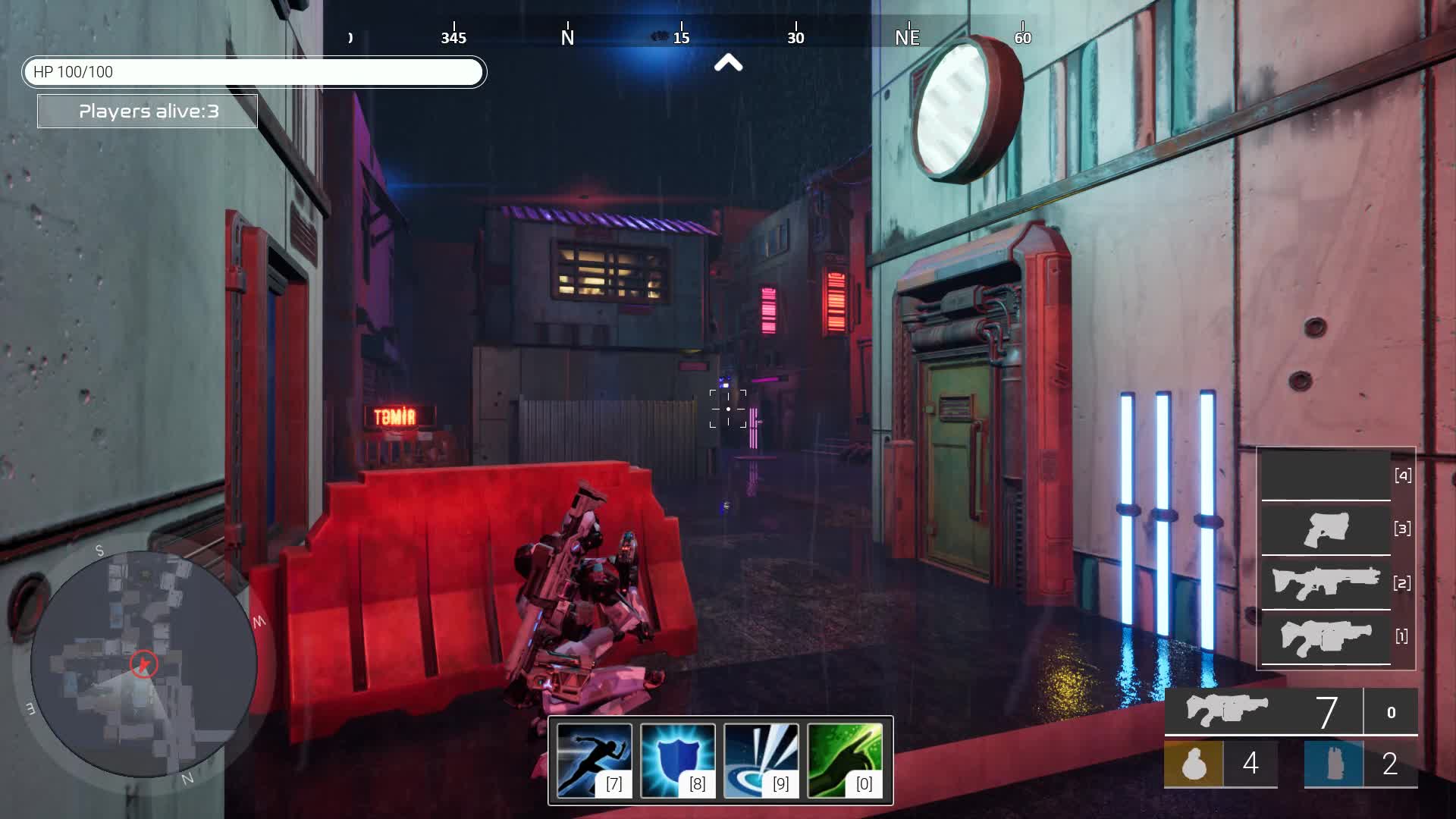 Rainy Neon: Baku – Cyberpunk Battle Royale Game Alpha Trailer video ...