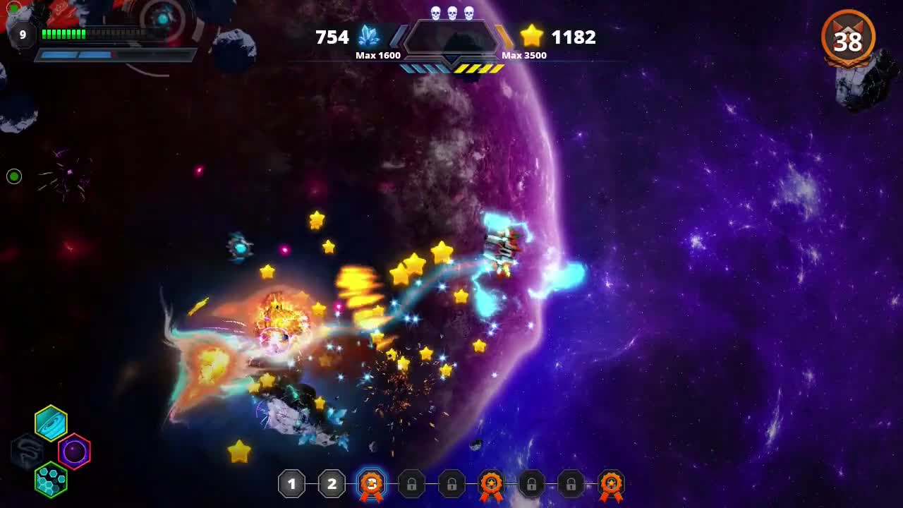 Space Avenger: Empire of Nexx - Gameplay Trailer video - ModDB