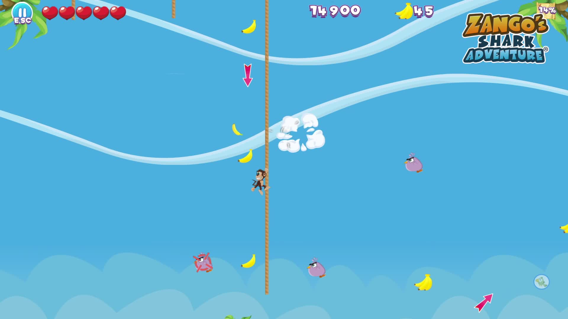 Gameplay 1 video - Zango's Shark Adventure - IndieDB