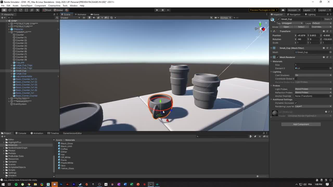 CUPS AND COUNTERS! AMAZING WOW! | Barista Simulato video - ModDB