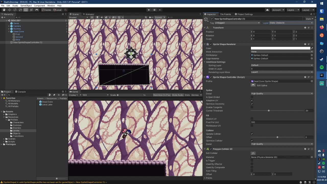 Devlog #1 - How I Build a Scene video - Death's Doorstep - Indie DB