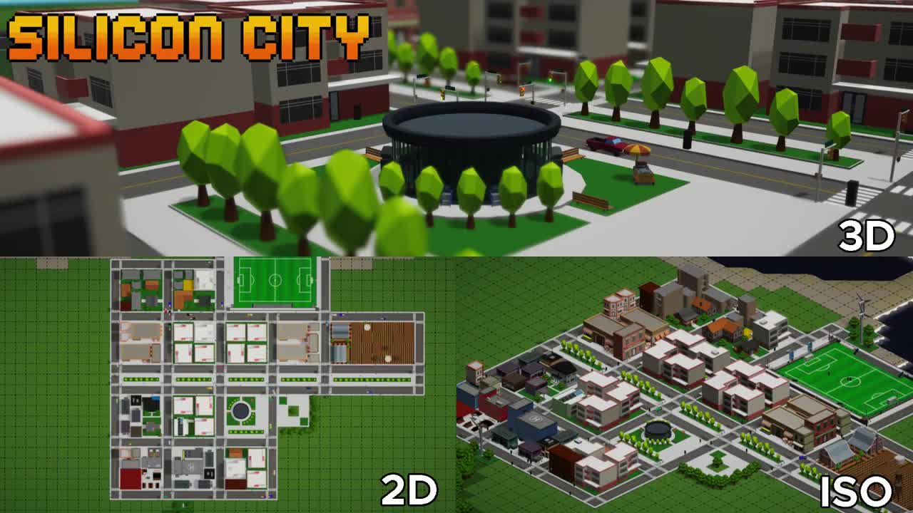 Silicon City - cameras v0.30 video - IndieDB