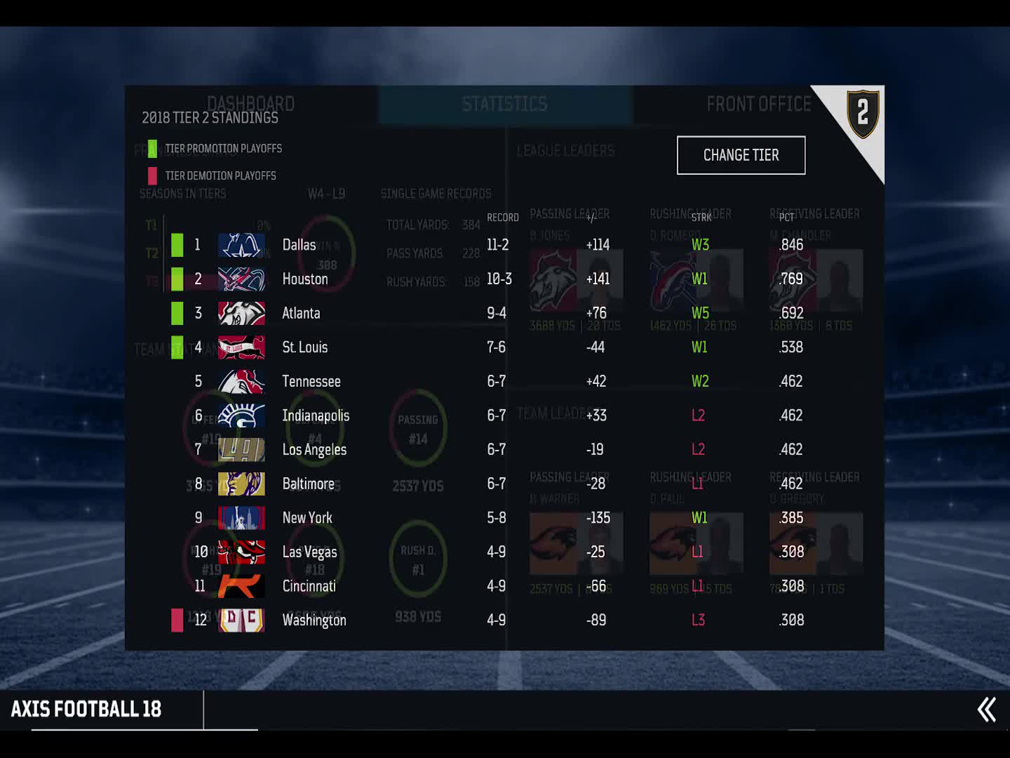 Gameplay Trailer 1 video - Axis Football 2018 - IndieDB