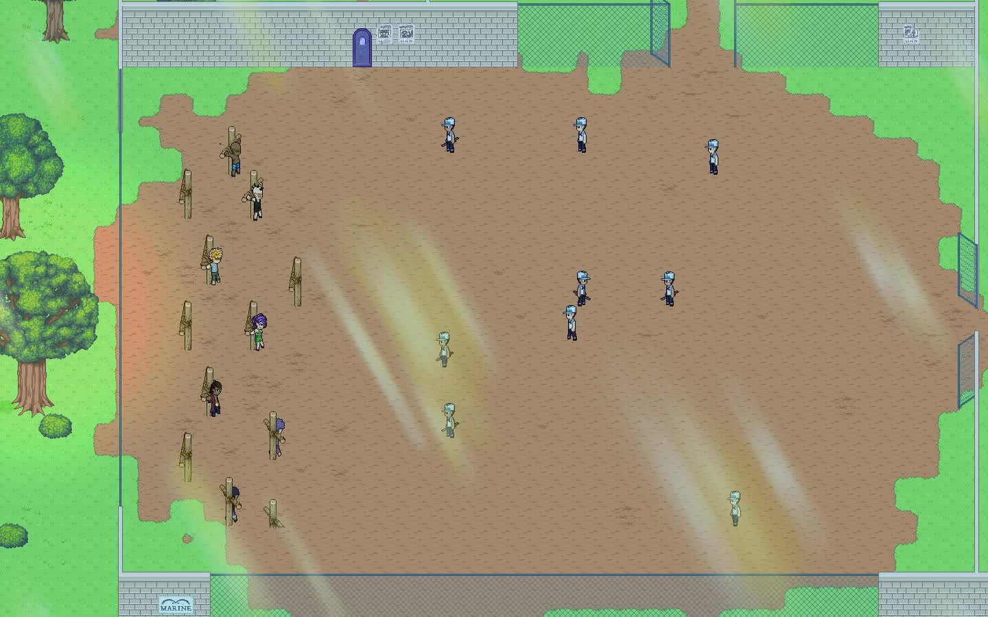 Pirate Souls RPG Marines' Base Prisoners Zone video - IndieDB