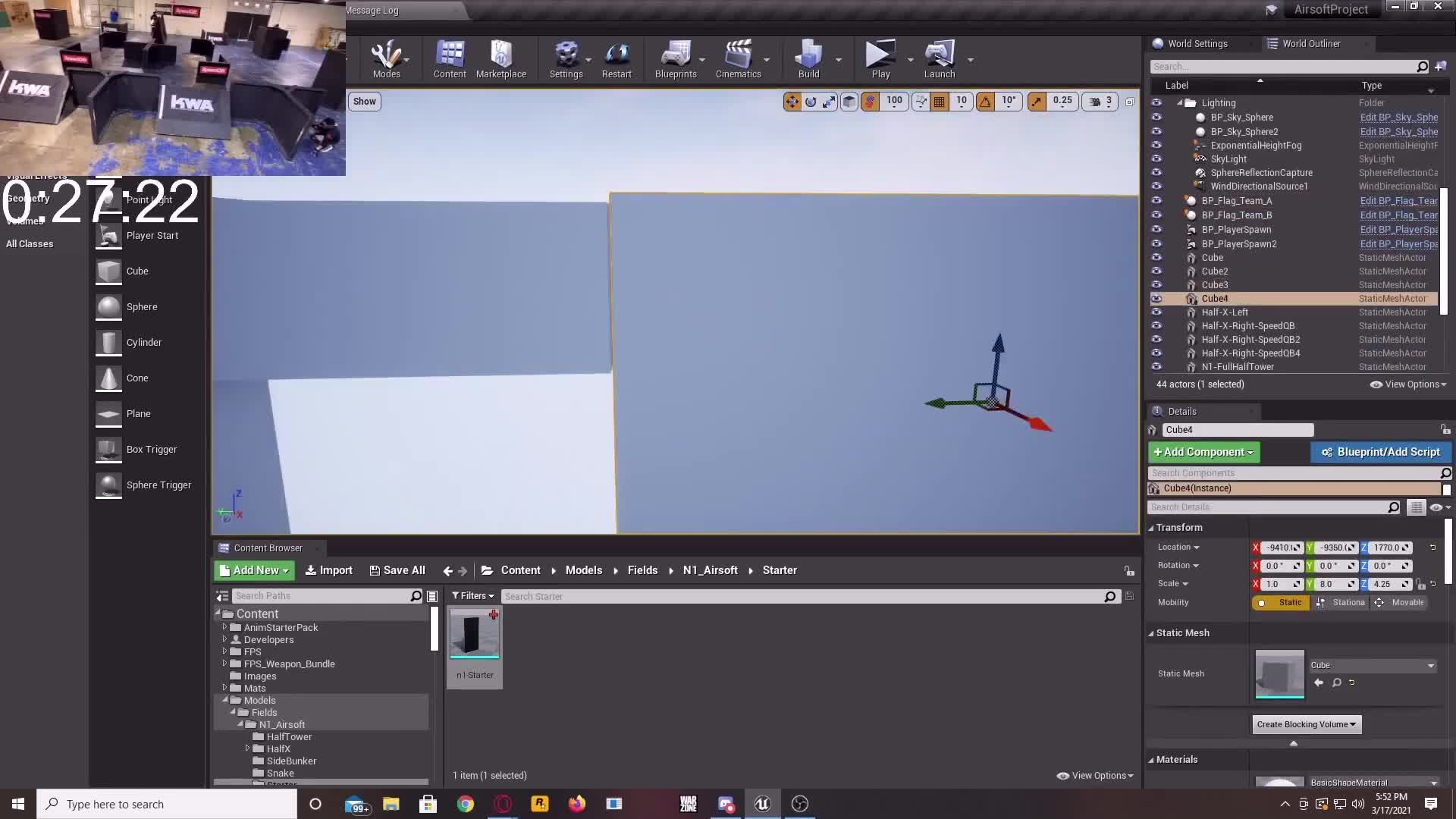 Project N1-Airsoft 2019 Speed Build - Operation Airsoft video - IndieDB
