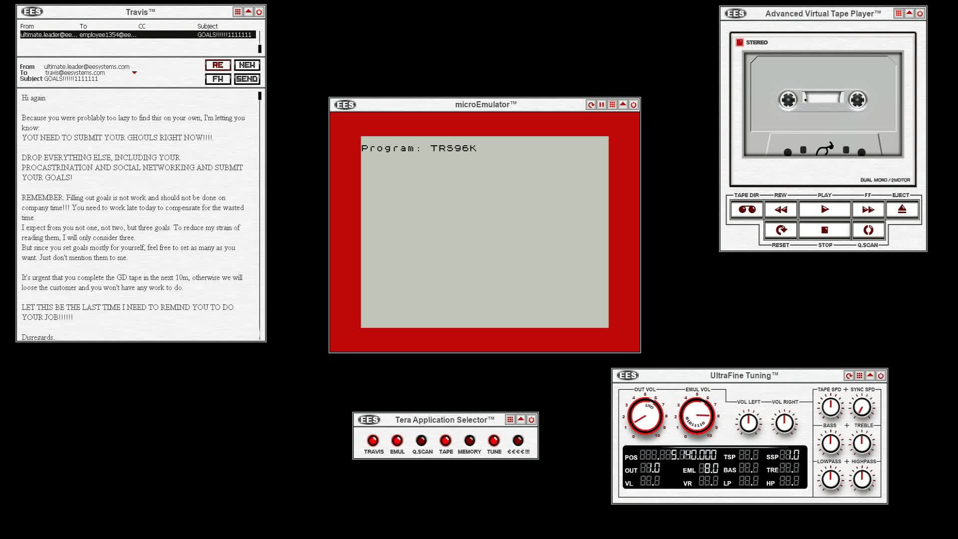 Tape Recovery Simulator 96K trailer video - IndieDB