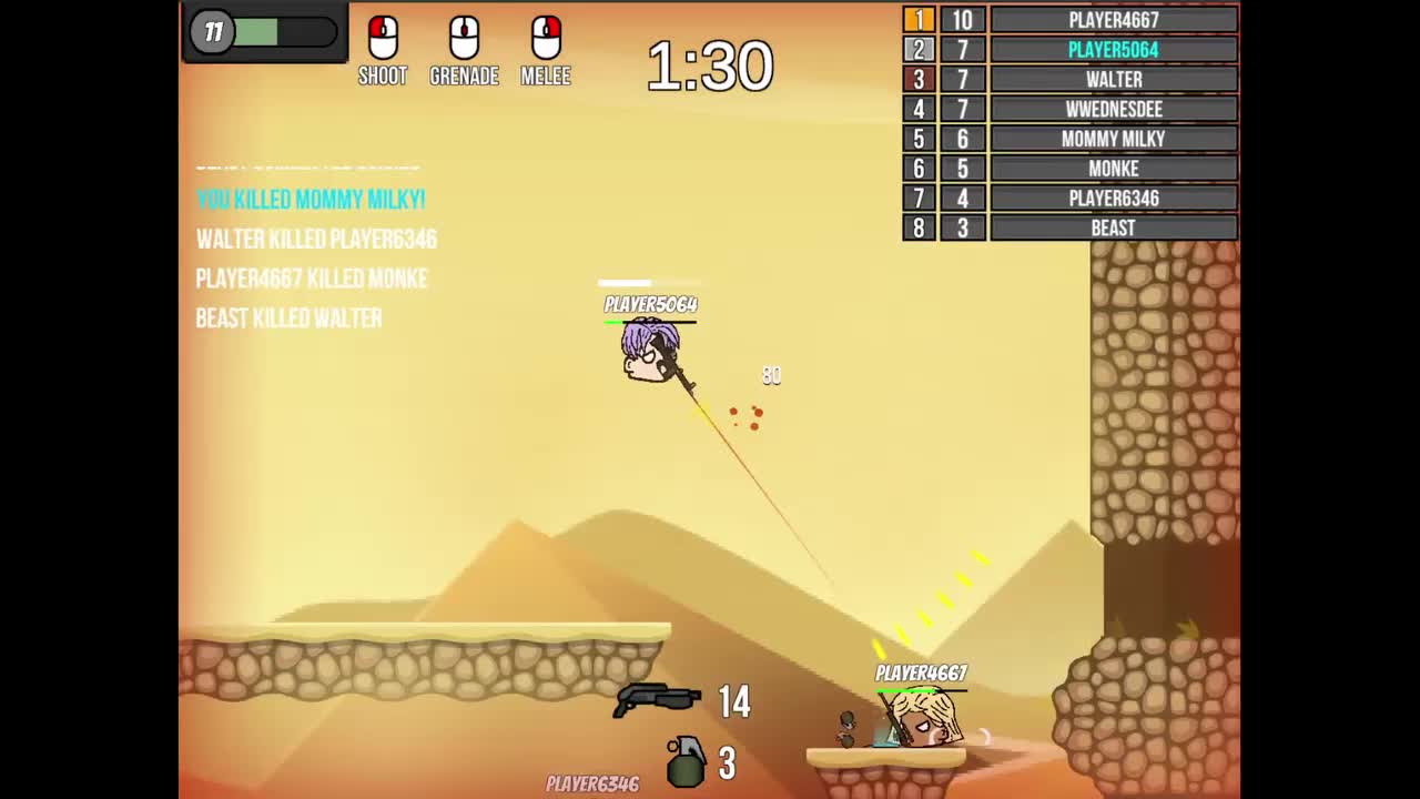 Hedz.io Gameplay - Desert video - IndieDB