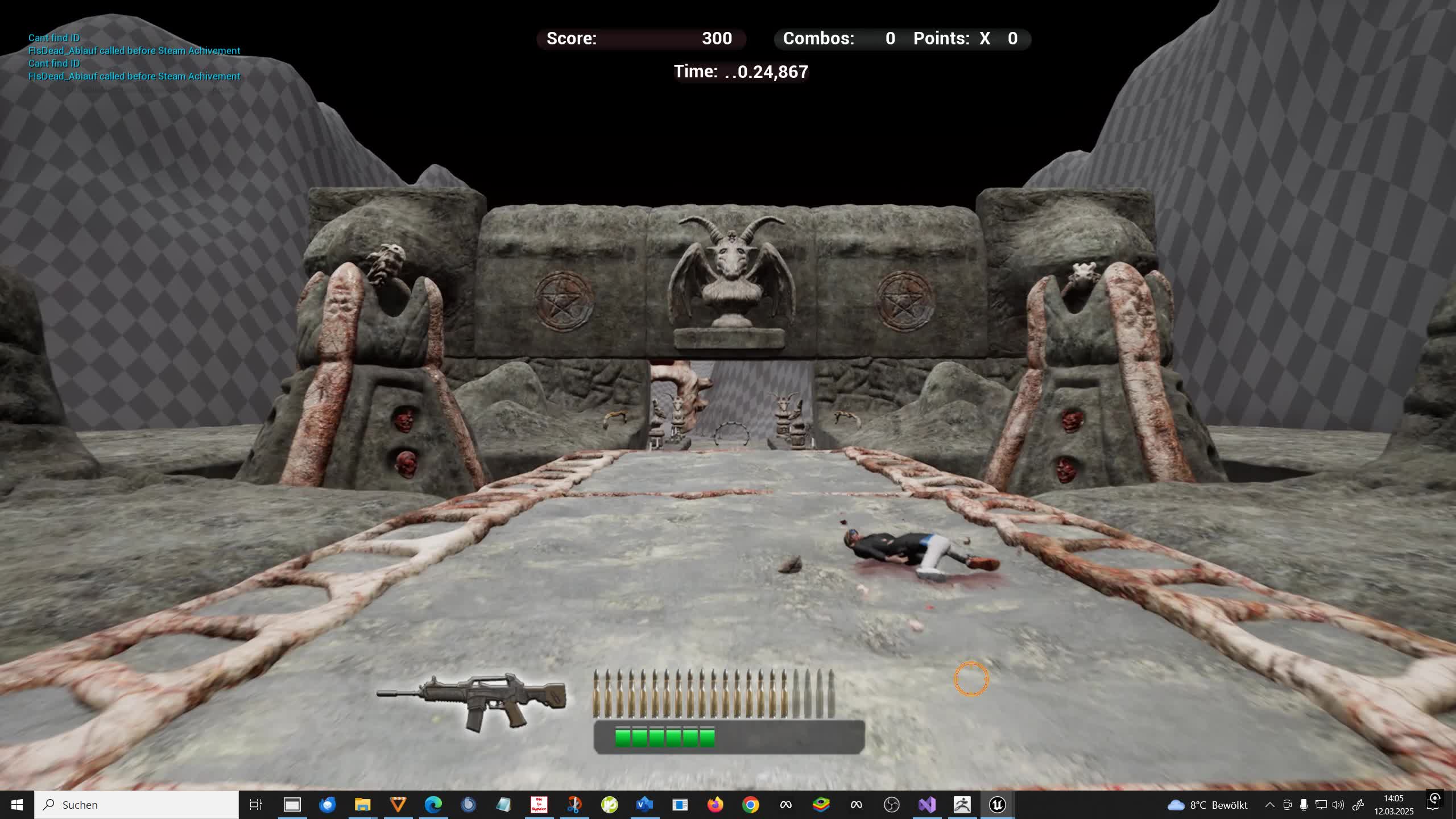 Hell themed level (WIP) video - Die to Survive - ModDB