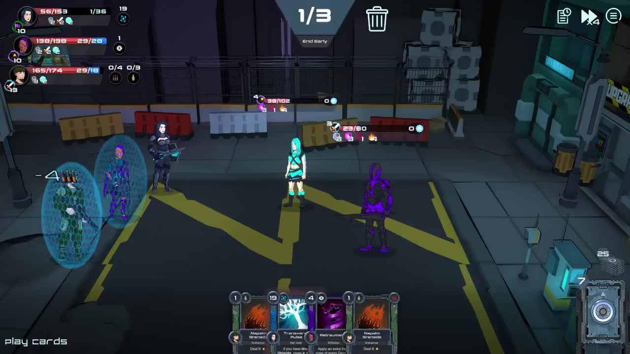 Do you love when everything goes boom? video - Metroplex Zero: Sci-Fi Card Battler - ModDB