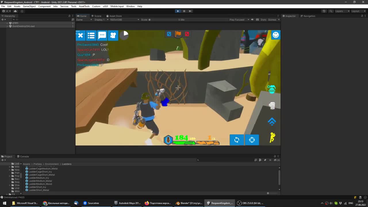 Respawn Kingdom : Making of stylized ladders in Blender video - ModDB