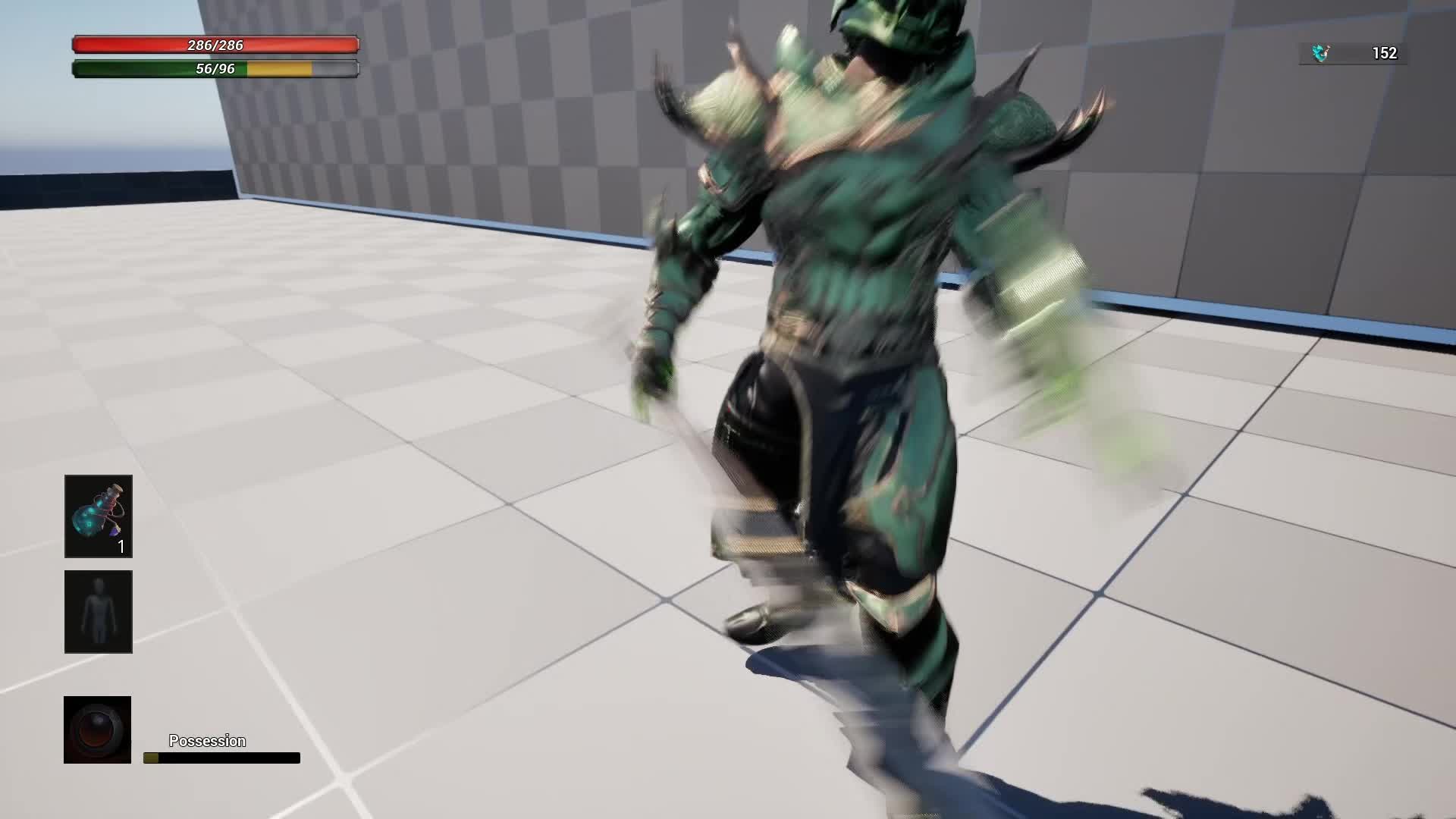 Citizen Pain | Green Knight damage | Devlog 23/04/2024 video - IndieDB