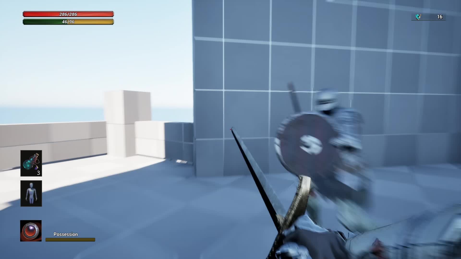 Citizen Pain | Heavy attack: higher damage but slower startup | Devlog 04/05/202 video - IndieDB